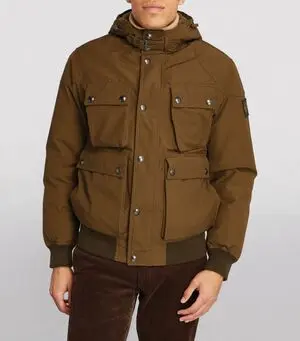 Belstaff Down-filled Peak Bomber Jacket