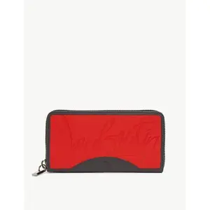 CHRISTIAN LOUBOUTIN Panettone Extra-large Leather Wallet - Loubi/black