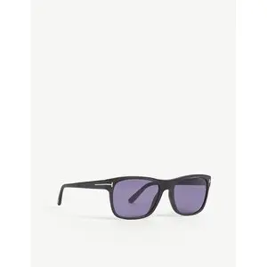 TOM FORD Giulio Rectangle-frame Sunglasses