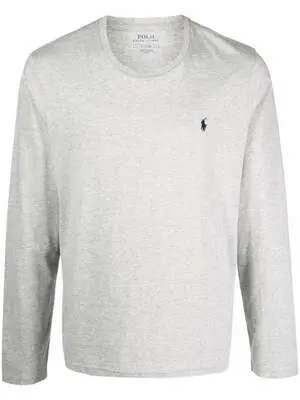 Polo Ralph Lauren Logo-embroidered T-shirt - Grey