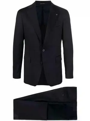 Tagliatore Single-breasted Suit - Black