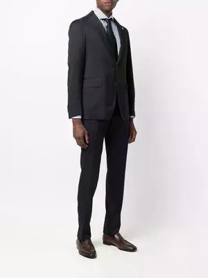 Tagliatore Single-breasted Suit - Black