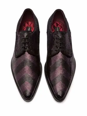 Dolce & Gabbana Sequin-embellished Derby Shoes