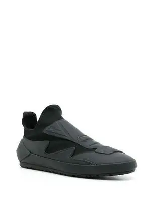 FERRAGAMO Panelled Slip-on Sneakers