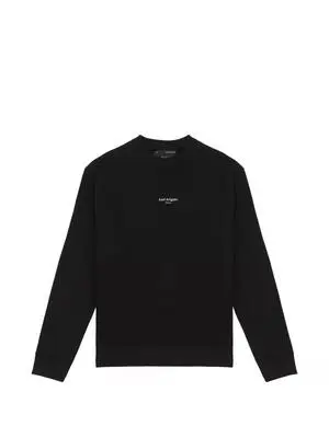 Axel Arigato Logo-print Organic Cotton Sweatshirt - Black