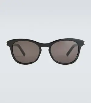 Saint Laurent Round-frame Sunglasses - Black