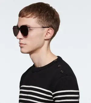 Saint Laurent Round Frame Sunglasses