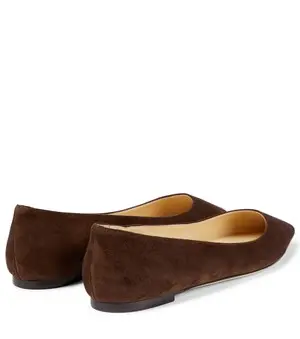 JIMMY CHOO Romy Suede Ballet Flats