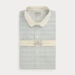 Ralph Lauren Slim Fit Checked Dobby Shirt Blue/white