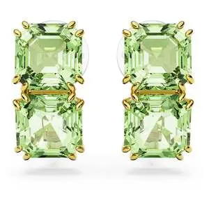 SWAROVSKI Swarovski Millenia Clip Earrings Green