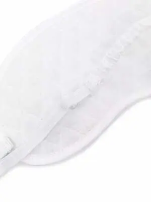 Versace Medusa Head-print Sleep Mask - White