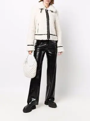 STAND STUDIO Audrey Faux Shearling Jacket