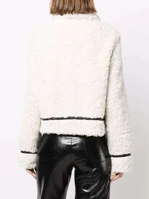 STAND STUDIO Audrey Faux Shearling Jacket