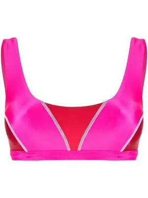 DUSKII Kate Scoop Sport Top - Red
