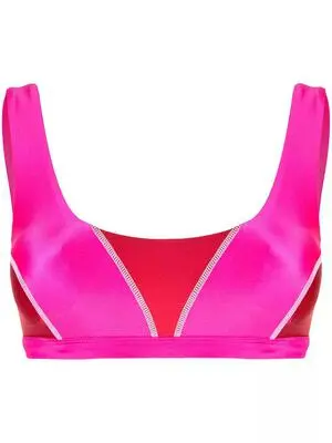 DUSKII Kate Scoop Sport Top - Red
