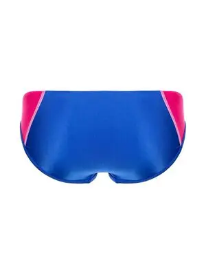DUSKII Ella Two-tone Bikini Bottom - Blue