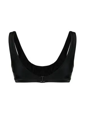 DUSKII Kate Scoop-neck Bikini Top - Black