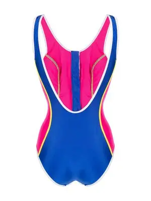 DUSKII Tamara Color-block Swimsuit - Blue