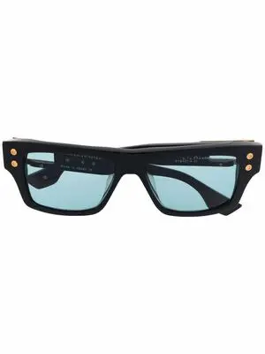 Dita Rectangular Sunglasses - Black