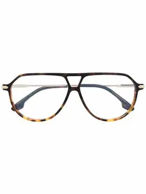 Victoria Beckham Tortoiseshell Oversized Glasses