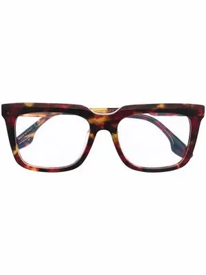 Victoria Beckham Tortoiseshell-effect Square-frame Glasses