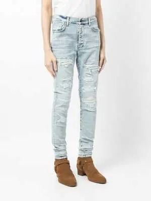 Amiri Distressed Skinny Jeans