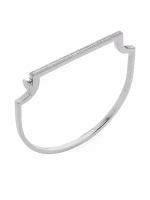 Monica Vinader Signature Skinny Diamond Bangle