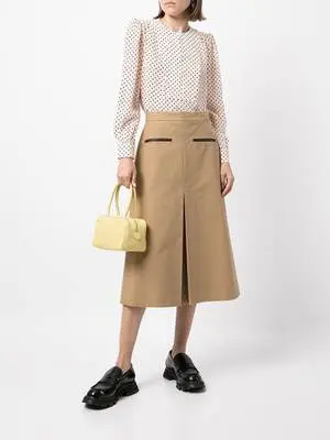 A.p.c. Maylis Printed Silk Blue