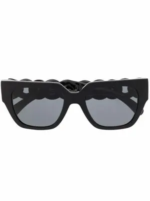 Versace Medusa Square-frame Sunglasses - Black