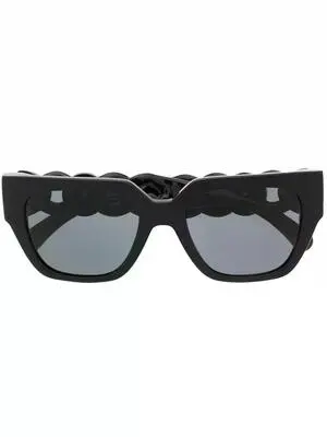 Versace Medusa Square-frame Sunglasses - Black