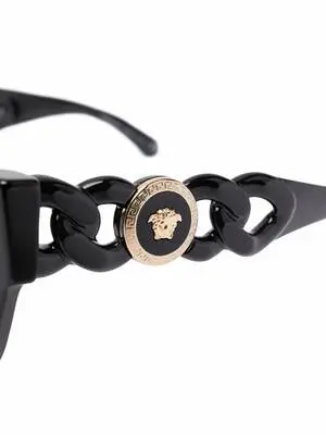 Versace Medusa Square-frame Sunglasses