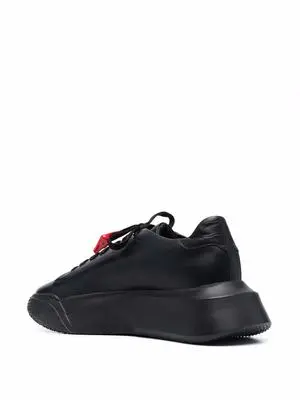 GIULIANO GALIANO Leather Sneakers - Black