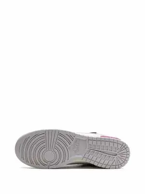 Nike X Off White Dunk Low Lot 22 Sneakers - Grey