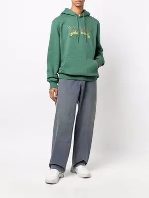 DAILY PAPER Logo-print Cotton Hoodie