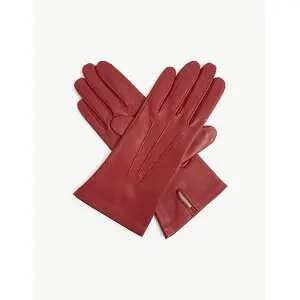 DENTS Felicity Leather Gloves - Berry
