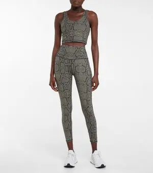 Varley Snake-print Leggings