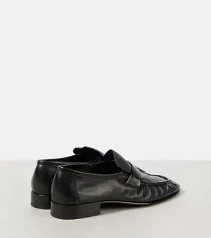 THE ROW Leather Loafers