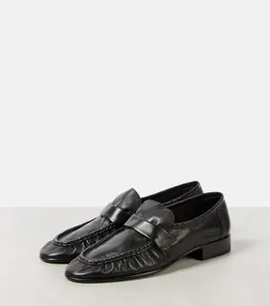 THE ROW Leather Loafers