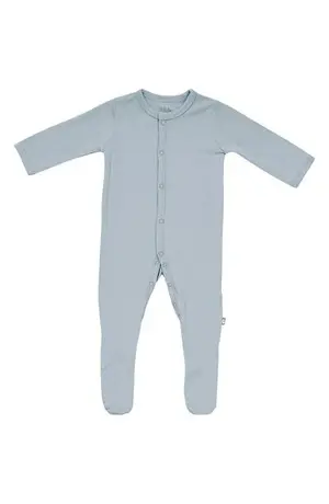KYTE BABY Snap Footie - Fog