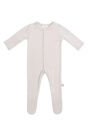 KYTE BABY Snap Footie - Oat