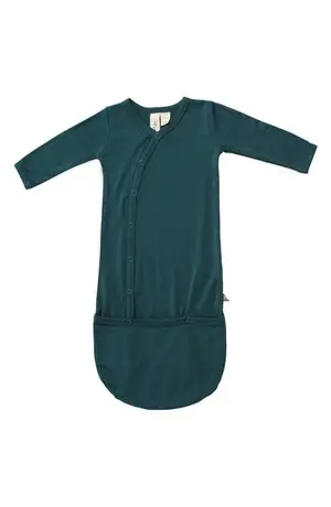 KYTE BABY Bundler Snap Gown - Emerald