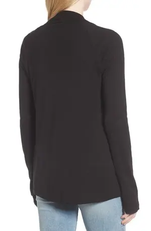 Splendid Classic Flare Cardigan - Black