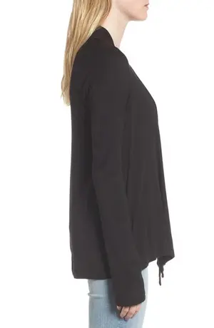 Splendid Classic Flare Cardigan - Black
