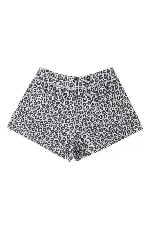 Roxy Ever Glow Printed Shorts - Heather Cheetah Babe