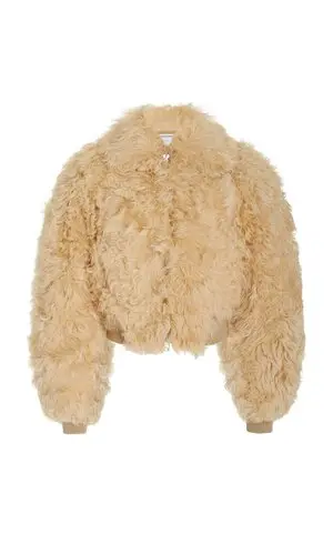 Bottega Veneta Shearling Bomber Jacket