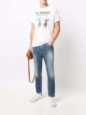 DONDUP Straight-leg Organic Cotton Jeans