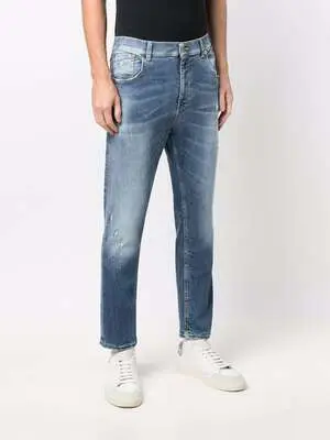 DONDUP Straight-leg Organic Cotton Jeans