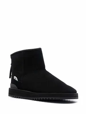 Suicoke Shearling-trim Ankle Boots