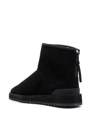 Suicoke Shearling-trim Ankle Boots