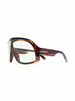 TOM FORD Cassius Shield-frame Sunglasses